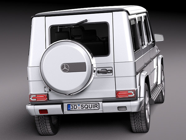 3d mercedes benz g g-class model