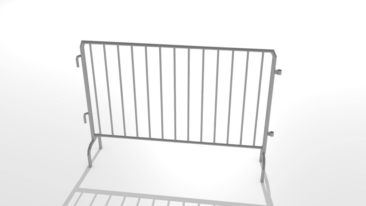 3ds max iron barrier