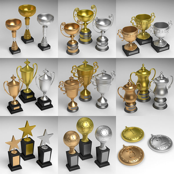 3d prize bodybuilder model