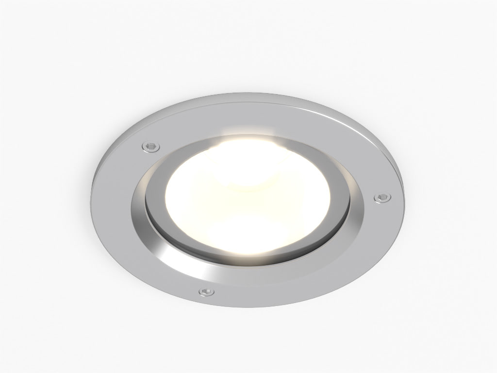 3d model erco outdoor lightcast downlight