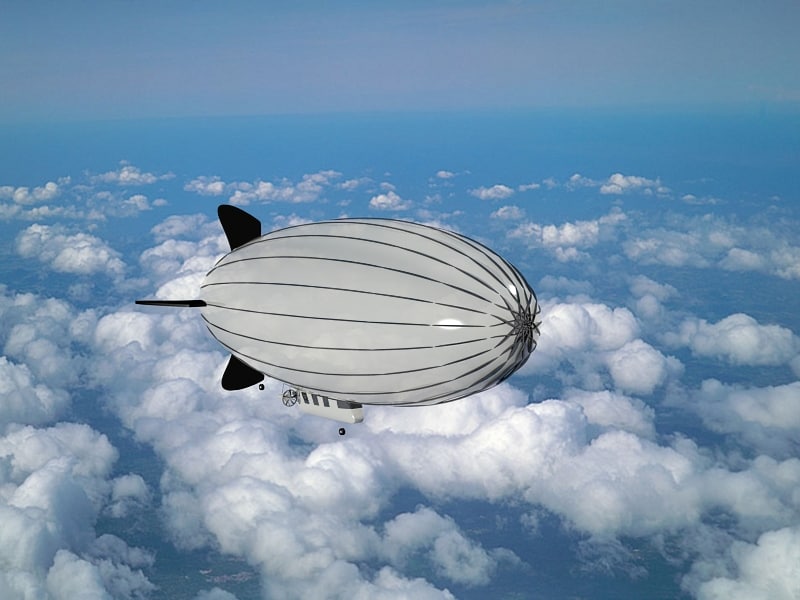 3d airship model
