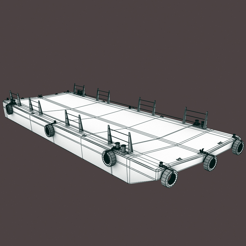 cargo barges floating tugboat max