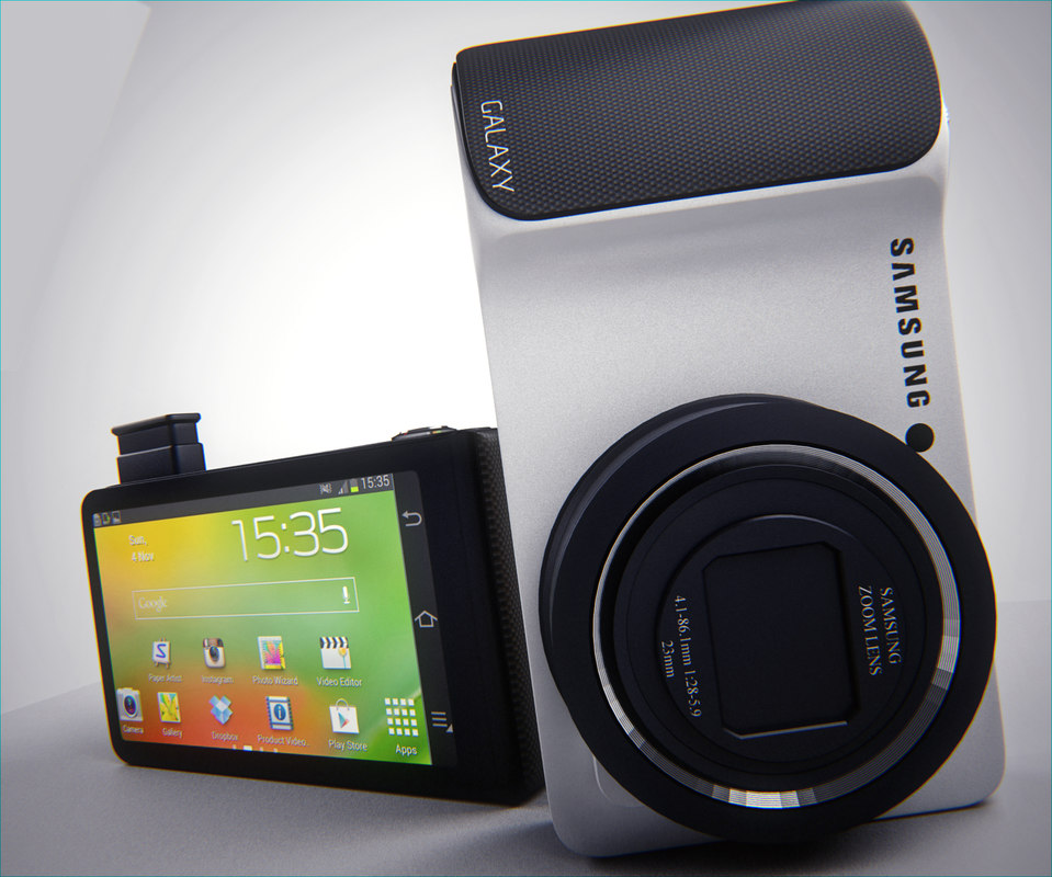 3d 3ds samsung galaxy camera