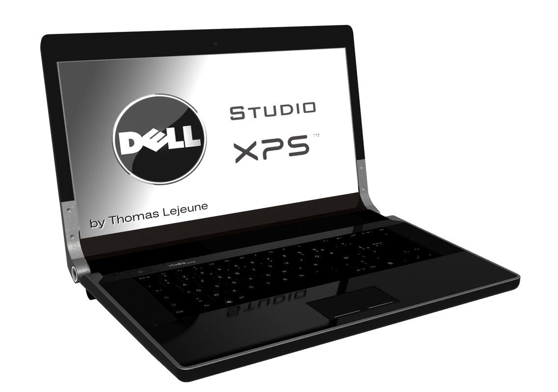 dell laptop 3d 3ds