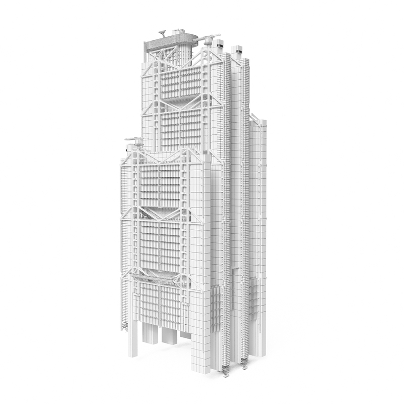 hsbc bank 3d model