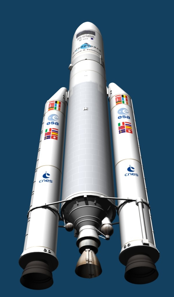 ariane 5 eca 3d max