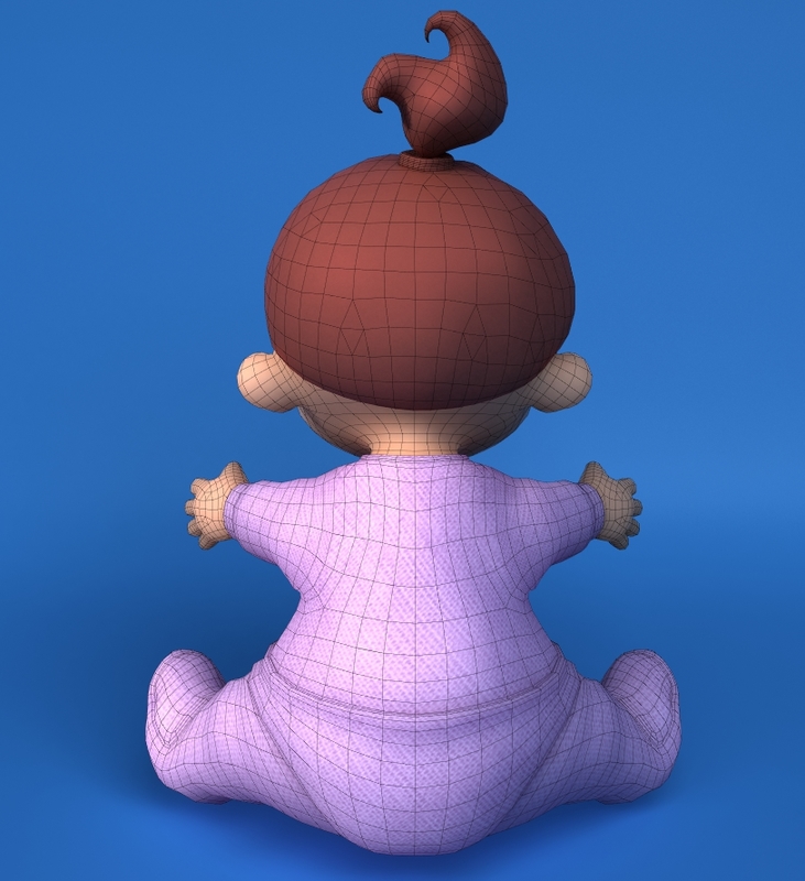 emma female baby obj