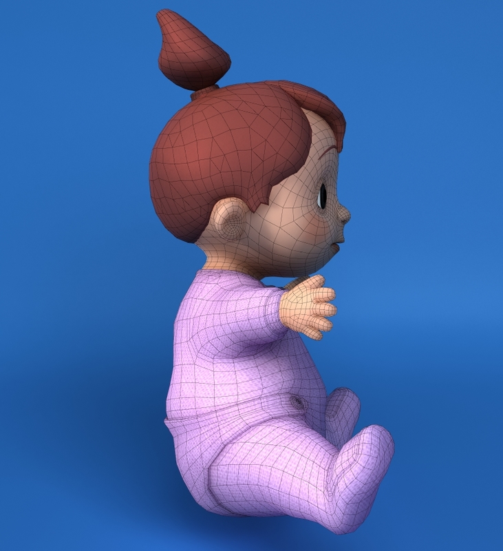 emma female baby obj