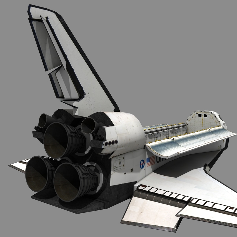 3d space shuttle