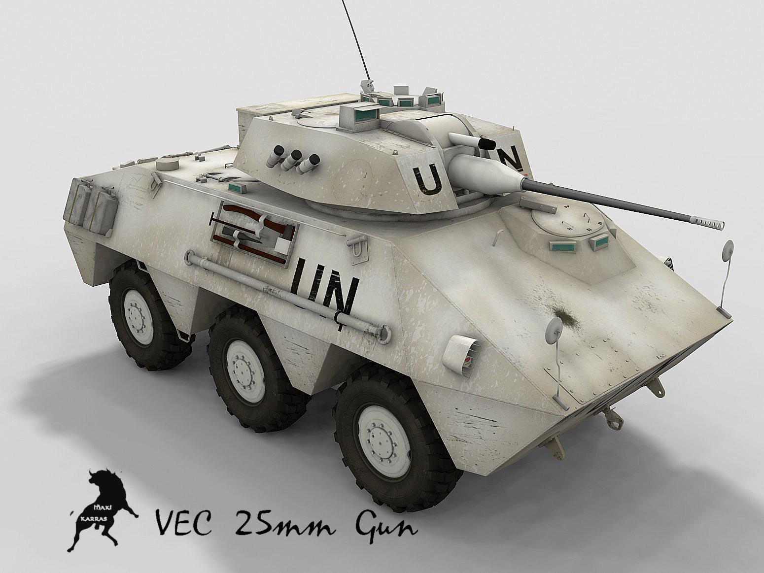 modelo 3d Versión VEC-25 UN - TurboSquid 739682