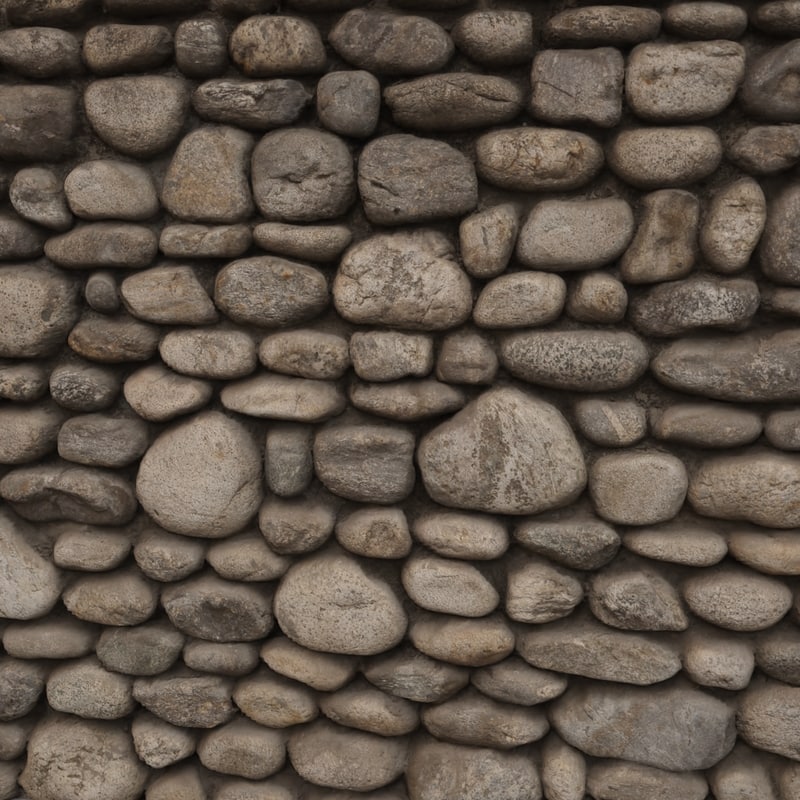 3d model modular rock wall