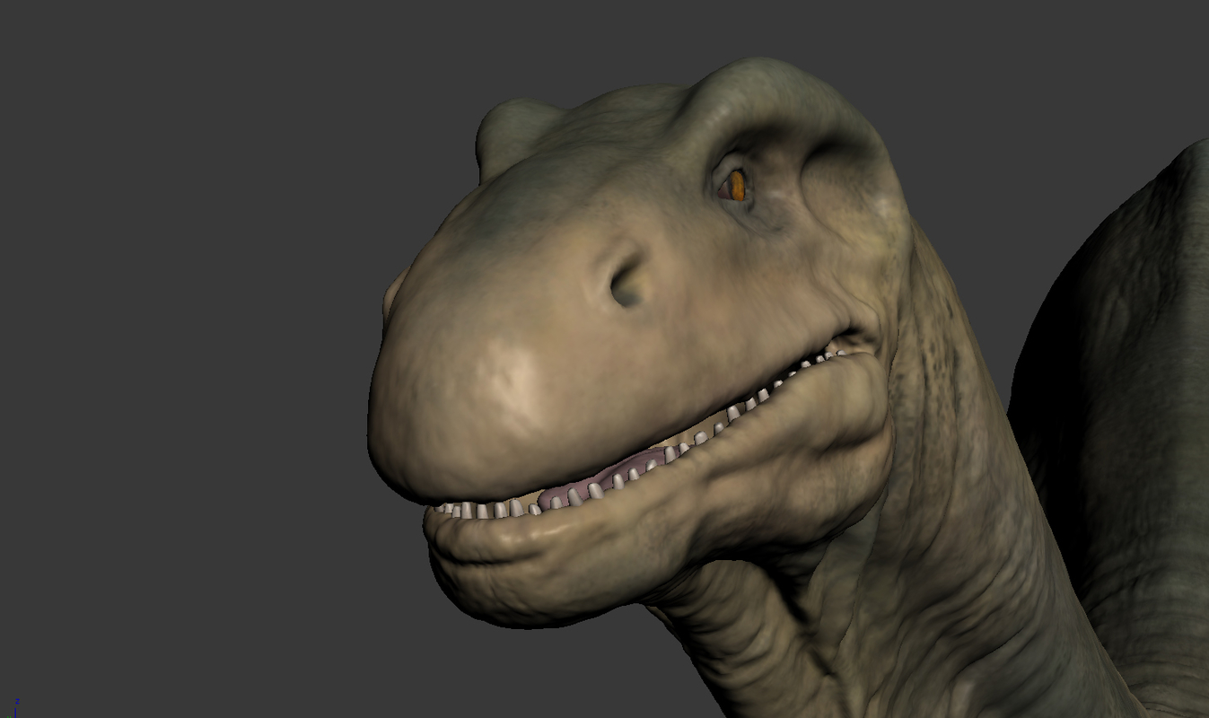 Modello 3D Brontosauro - TurboSquid 743428