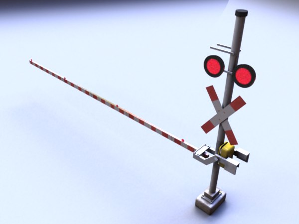 Railroad Crossing 3D Models for Download | TurboSquid