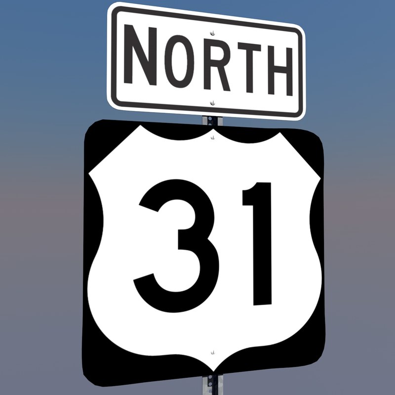 3d model u s highway 31