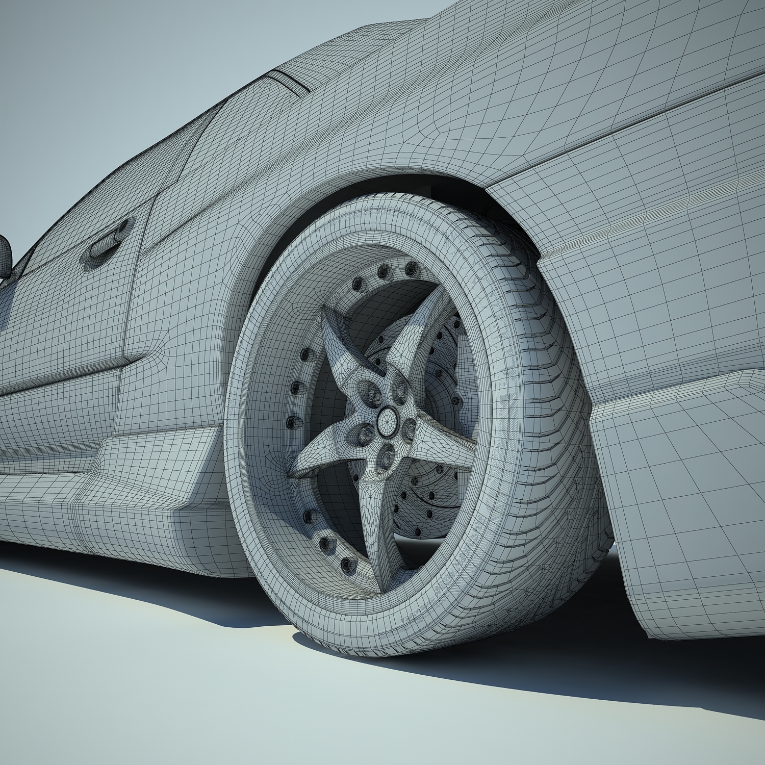 nissan skyline 3d model