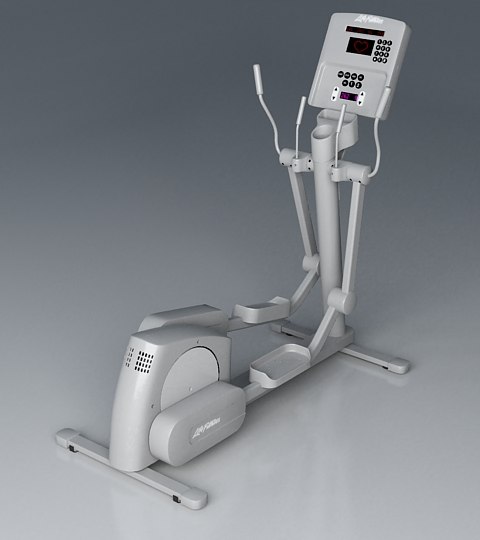 3ds max fitness equipment