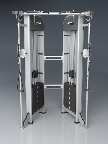 3ds max fitness equipment