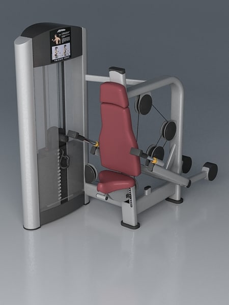 3ds max fitness equipment