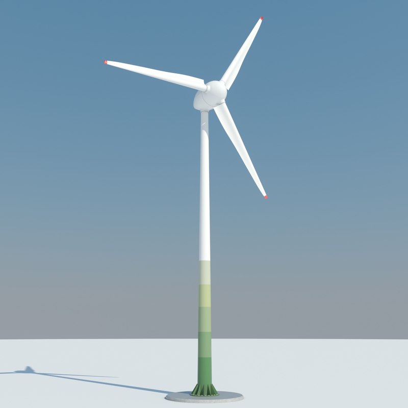 wind turbine 3d model