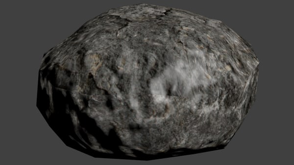 boulder stone 3d model