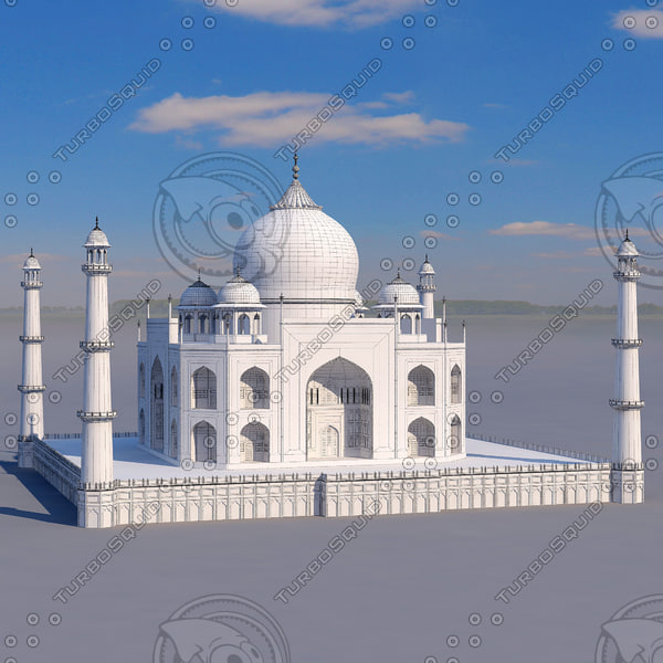 3ds taj mahal