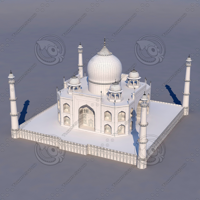 3ds taj mahal