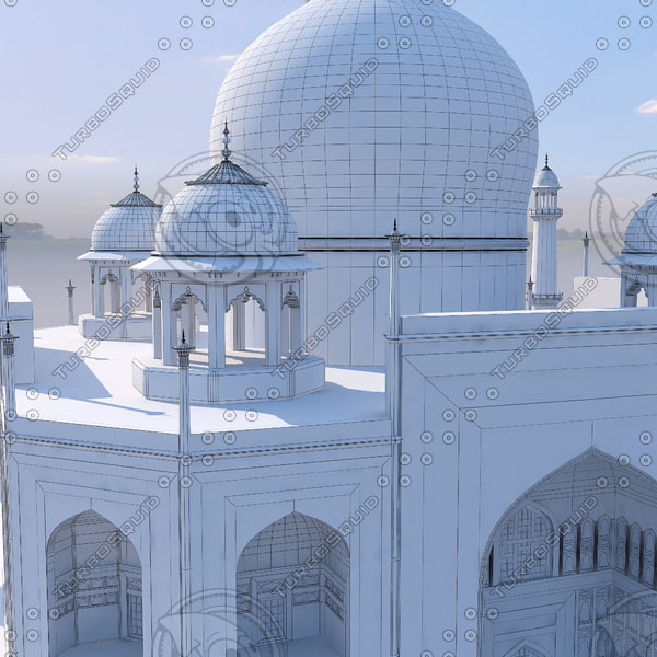 3ds taj mahal