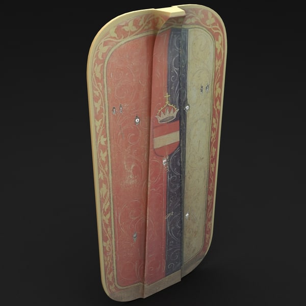 3d lwo pavise shield