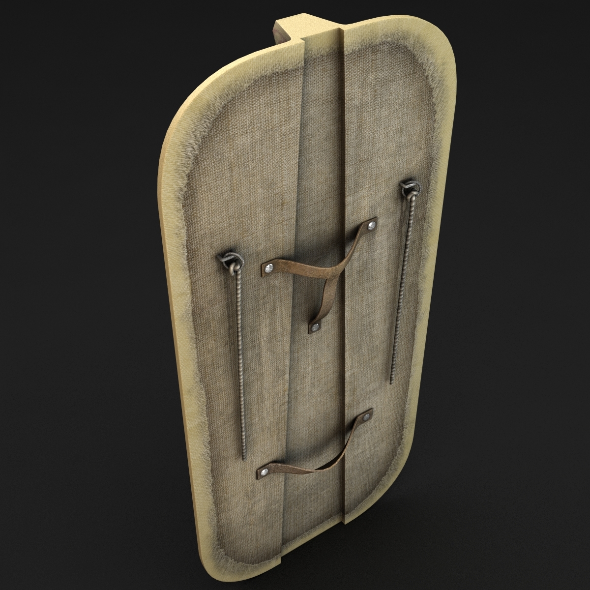 3d lwo pavise shield