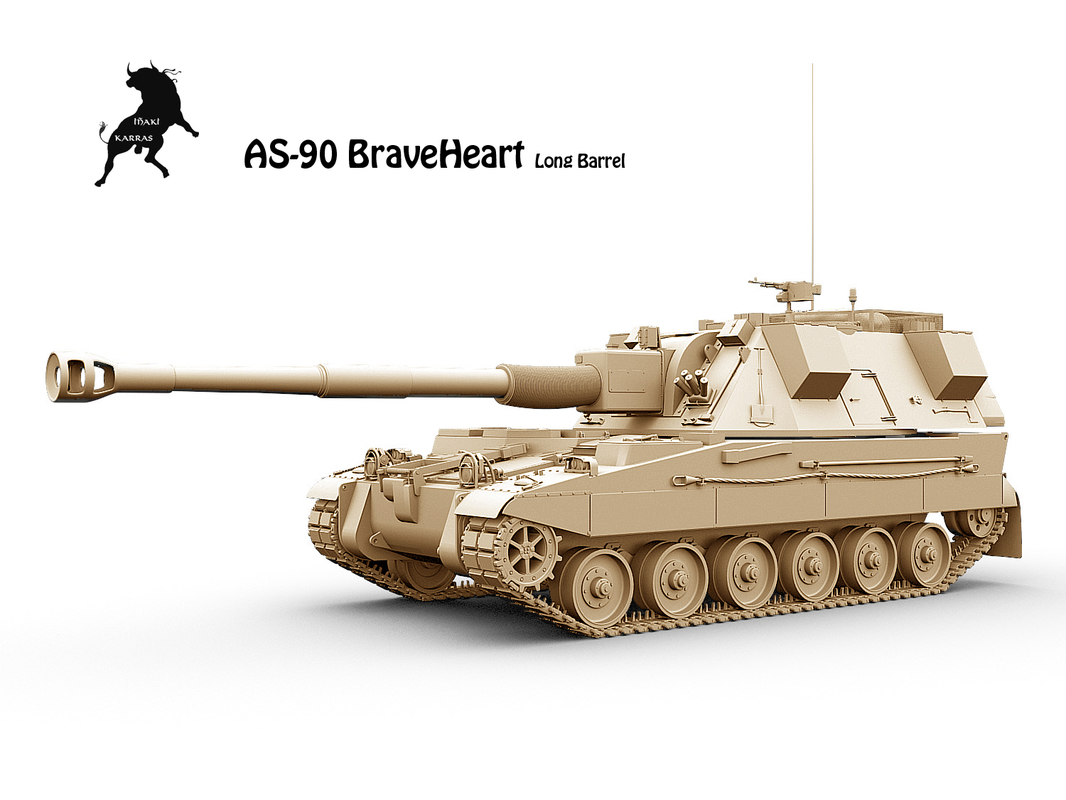 as-90 howitzer max