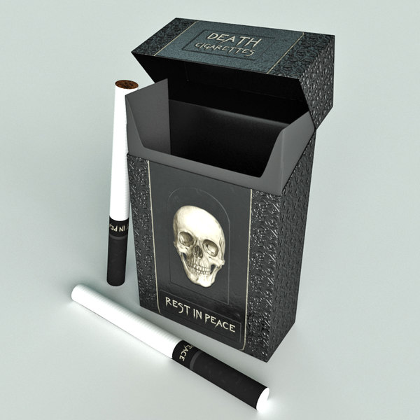 death cigarettes 3d model