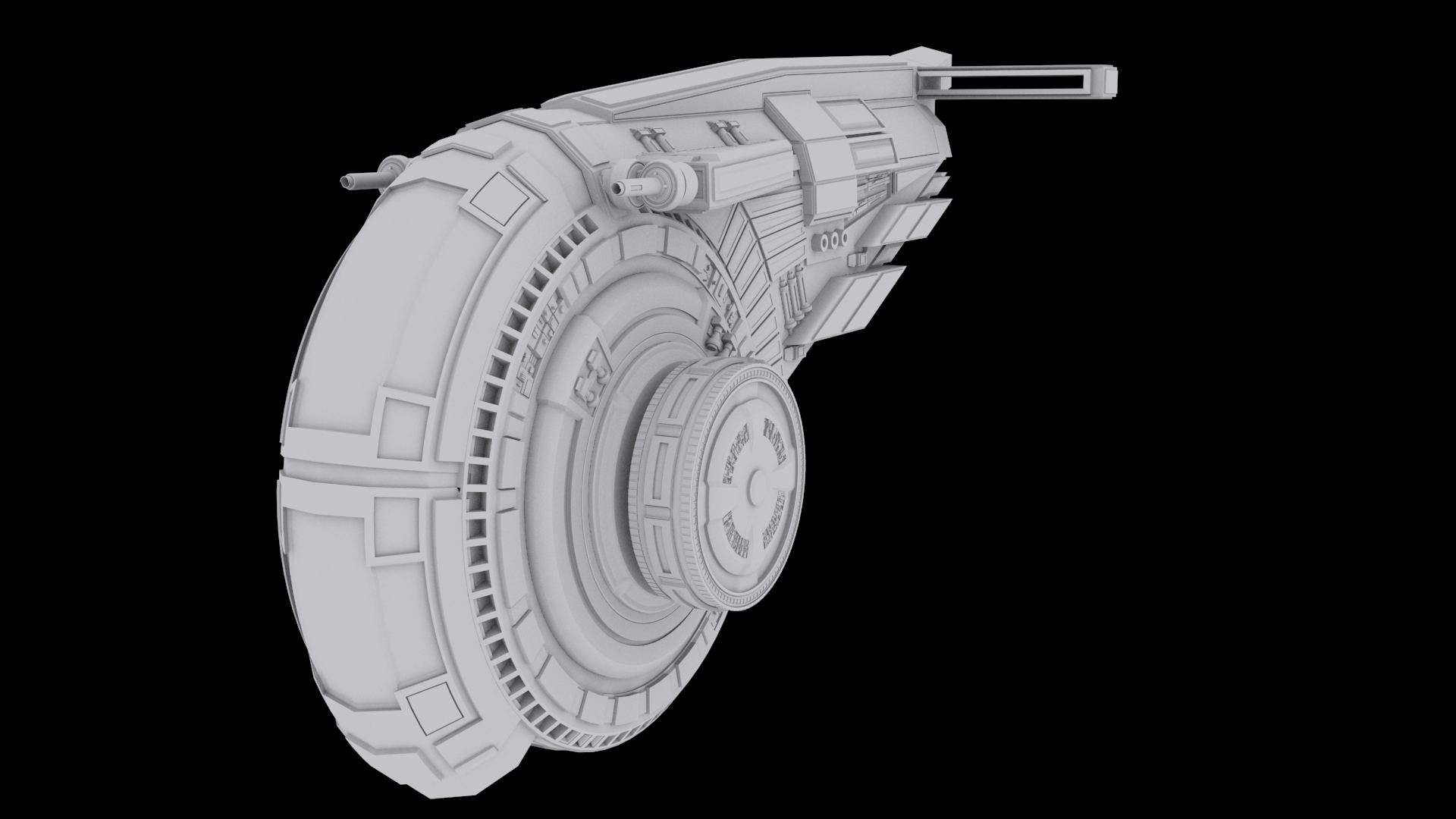 免费小宇宙飞船3D模型 - TurboSquid 743568