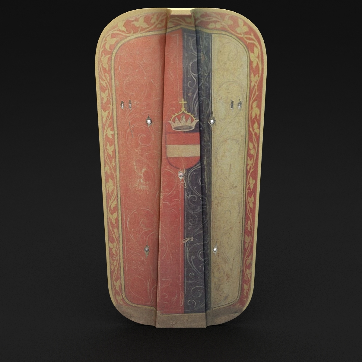 3d lwo pavise shield