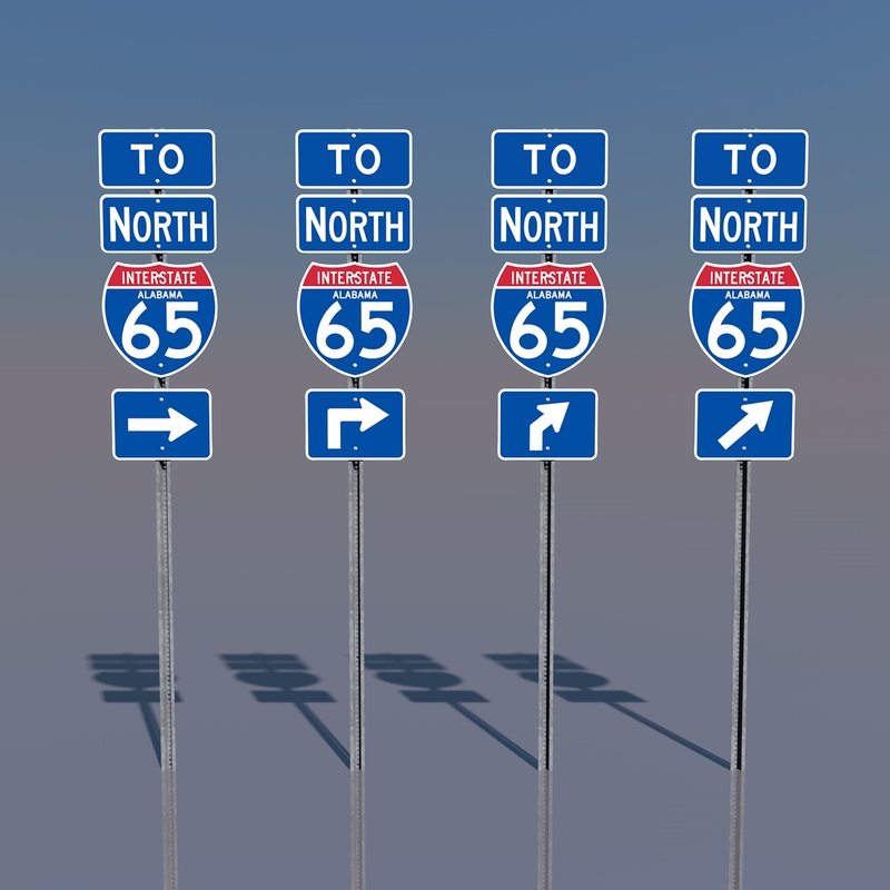 interstate 65 signs alabama c4d