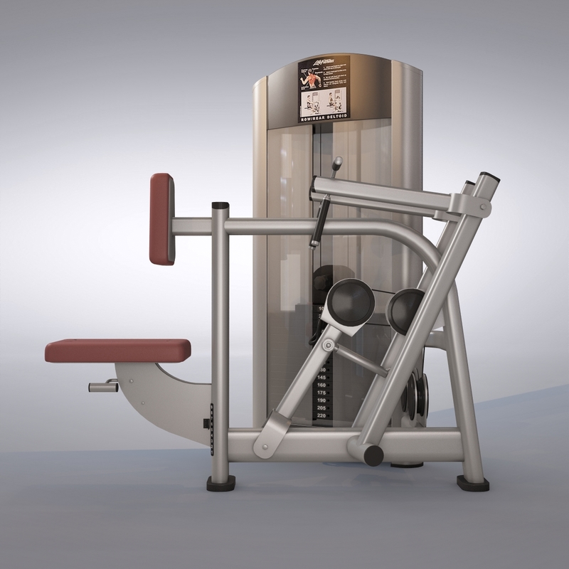 rear deltoid row machine max