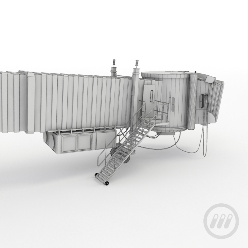 3d jet bridge
