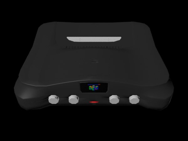 3d nintendo 64 model