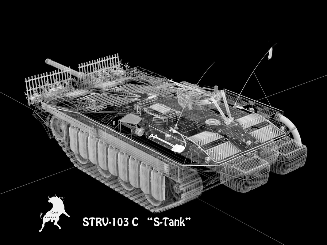 Modello 3D STRV-103 C Versione estiva - TurboSquid 723421