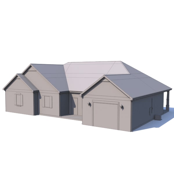 3d house 5 model