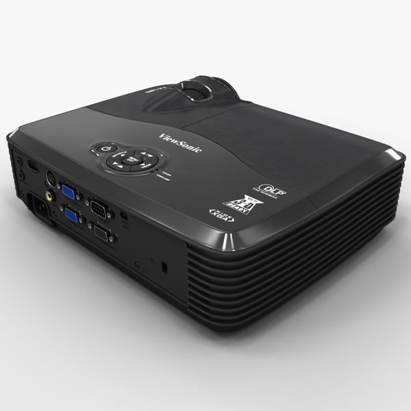 hdmi projector viewsonic pjd5133 3d model