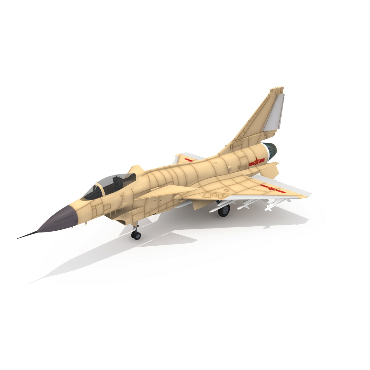 3d jet fighters rigged 6 model