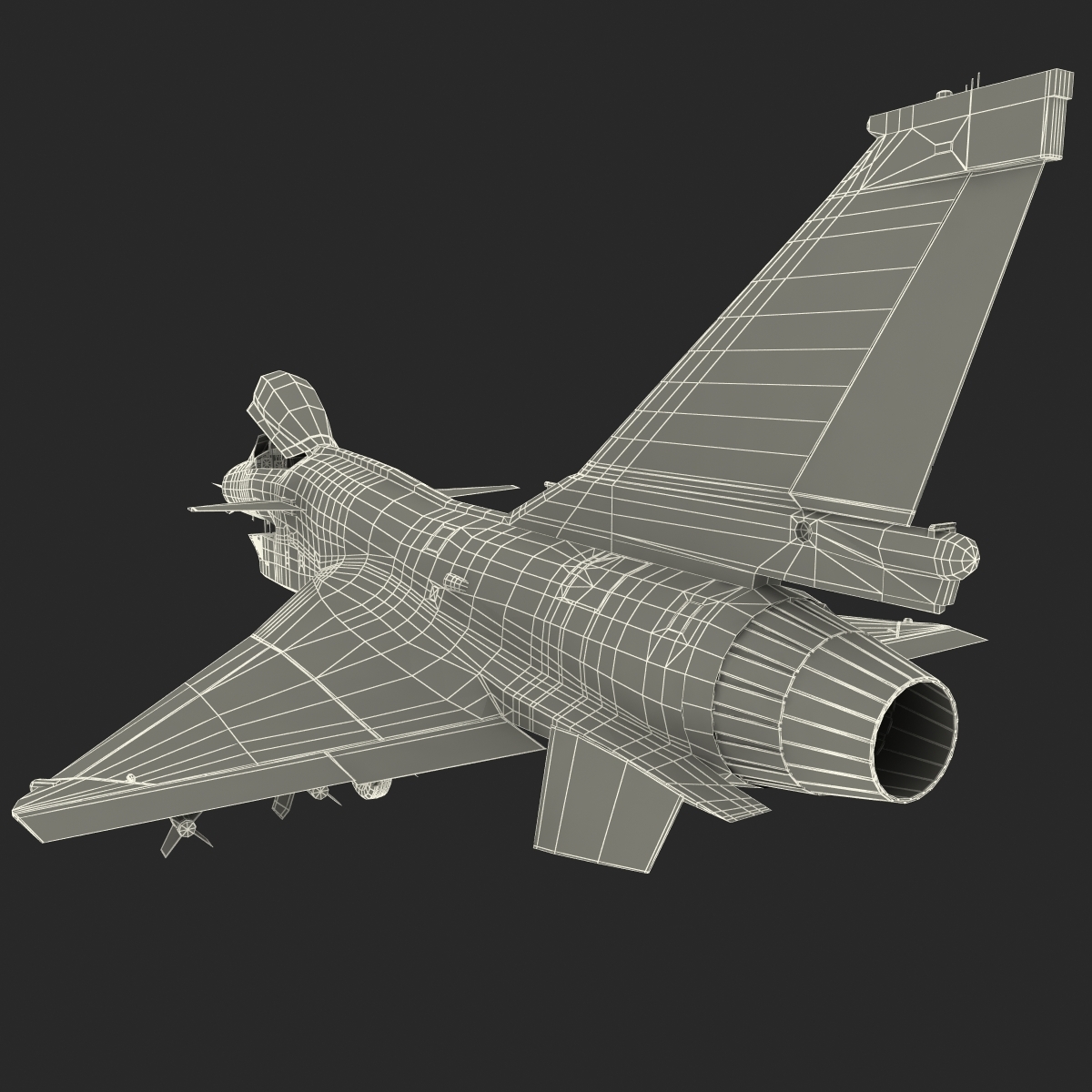 3d jet fighters rigged 6 model