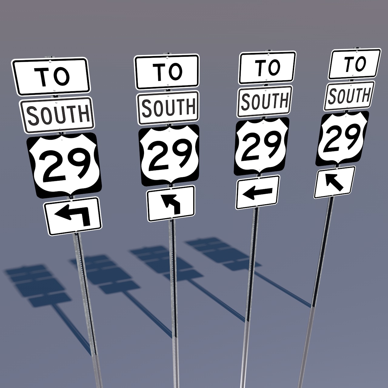 u s highway 29 3d c4d