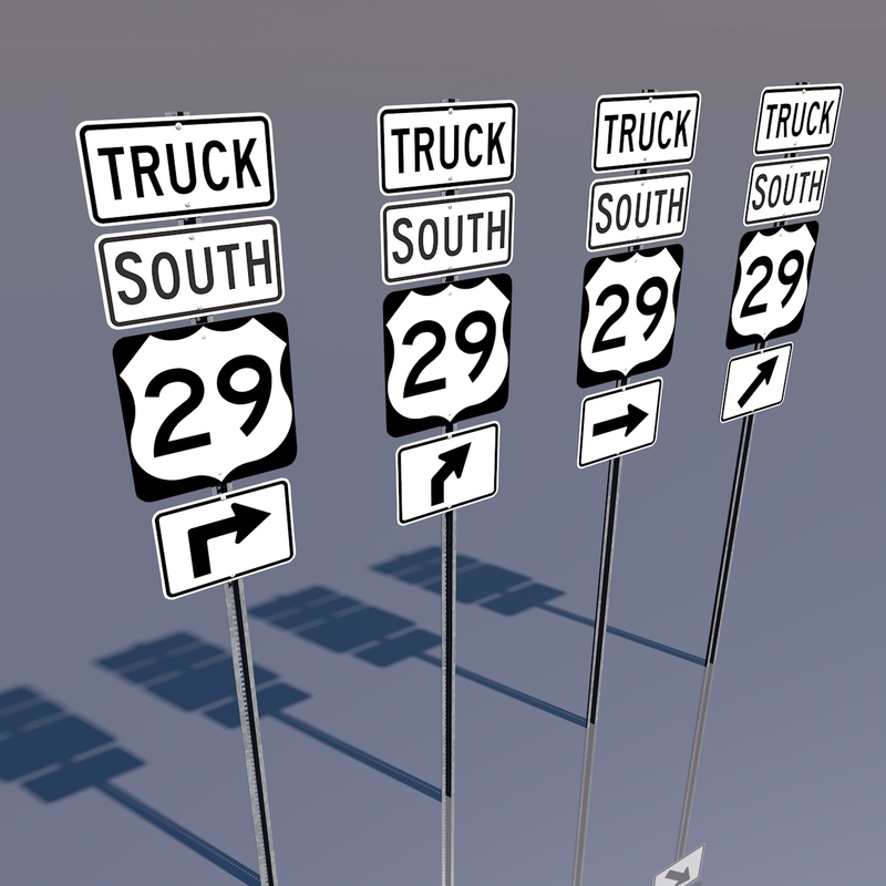 u s highway 29 3d c4d