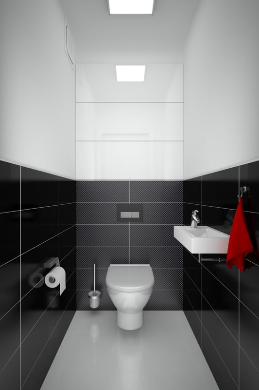 3d toilet model