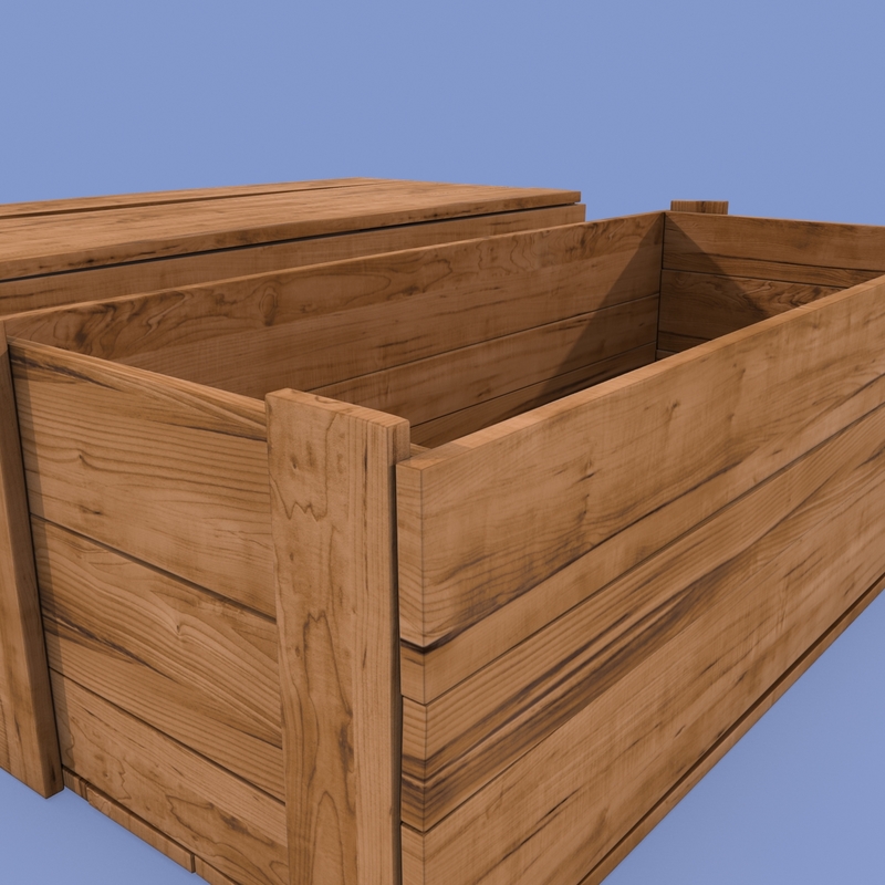 3d model vendor box