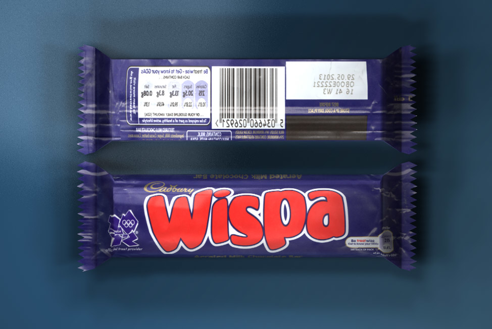 cadbury wispa chocolate bar