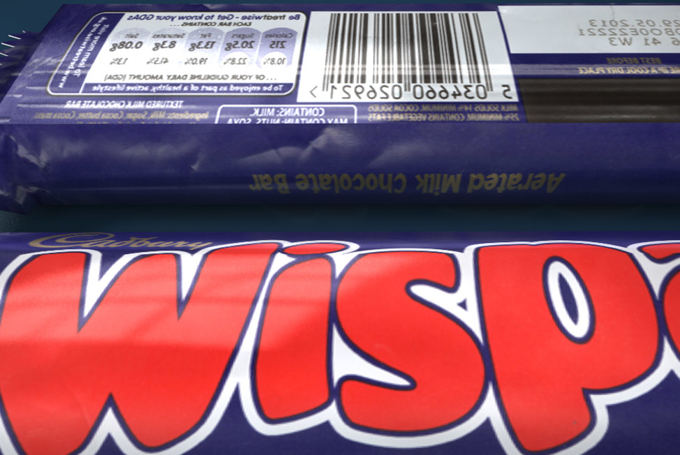 cadbury wispa chocolate bar