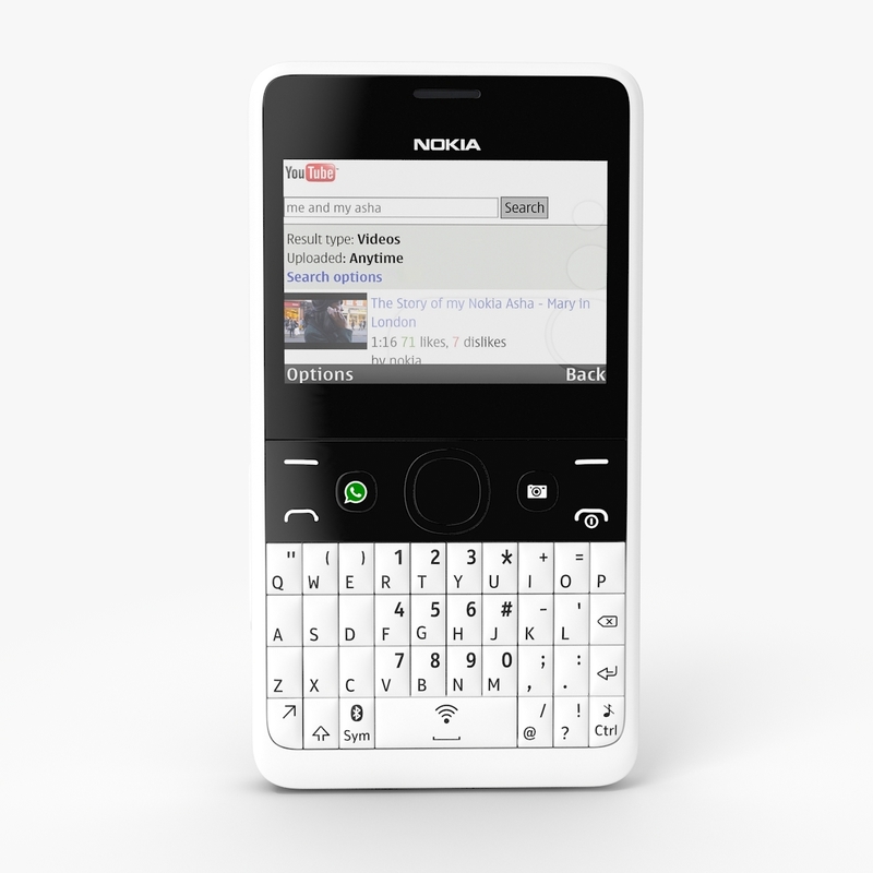 nokia asha 210 3d max