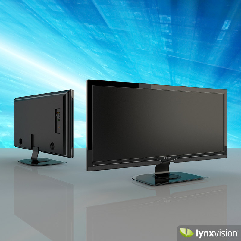 philips 56pfl9954h lcd tv 3d max